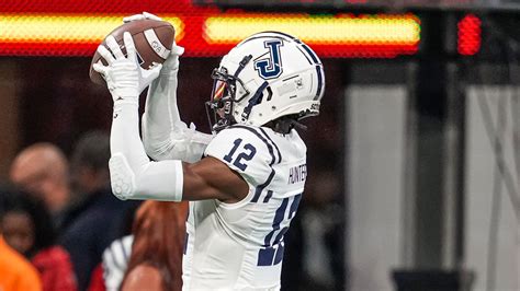 Travis Hunter Jackson State Football Receiver In Photos