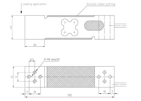 Single Point Load Cell Sp1243 Microtess