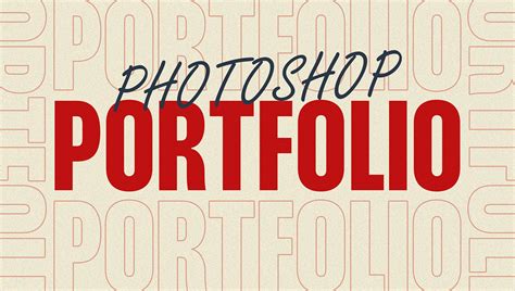 Photoshop Portfolio Design By Rachit Verma Behance