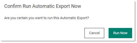 Automatic Secret Export