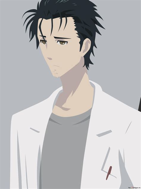 Steins Gate Rintaro Okabe Vector 4k Wallpaper Download
