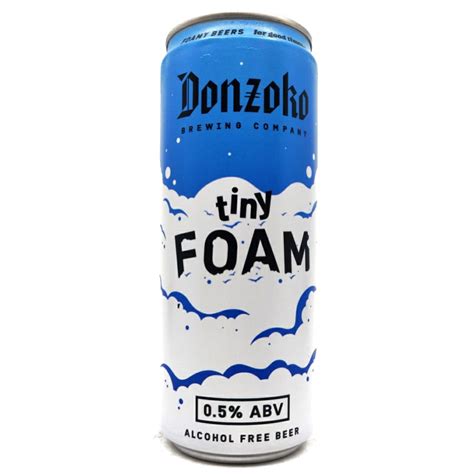 Donzoko Tiny Foam Lager 0 5 330ml Can Hop Burns And Black