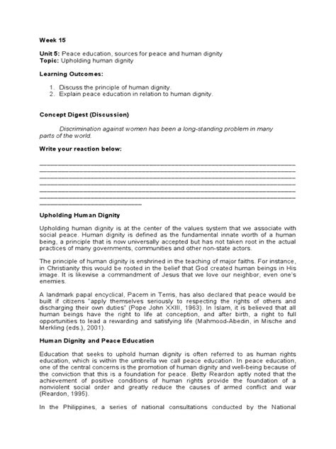 Module 15 For Week 15 Pdf Sexual Violence Peacebuilding