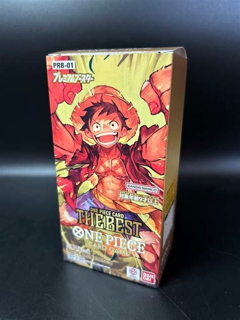 [prb 01]premium Booster One Piece Tcg Card The Best