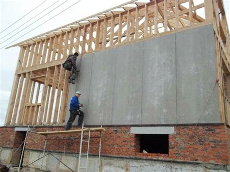 ЦСП панели для наружной отделки дома - инструкция по монтажу пошагово