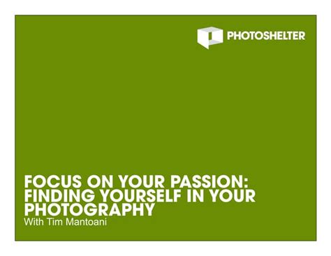 Photography Passion Ppt
