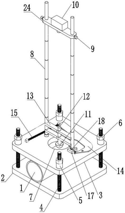一种防回弹的落锤实验装置的制作方法
