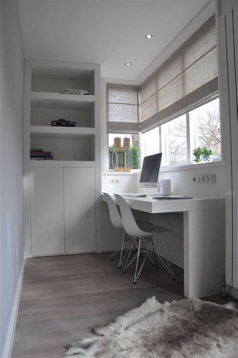 Customized Workspace By Maek Meubels Werkkamer Kleine Ruimte Klein Kantoor Inrichting Luxe