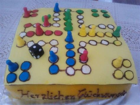Mensch ärgere Dich Nicht Kuchen