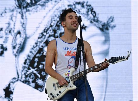 Bleachers Jack Antonoff In Concert At Governors Ball Editorial Stock