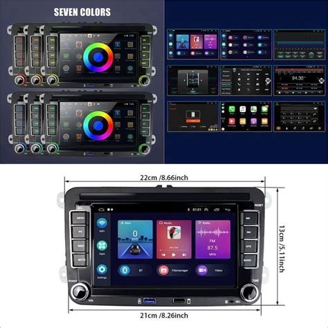 Vw Autoradio Carplay Dab Golf Polo 64gb Tiguan Passat Eos Neu Und