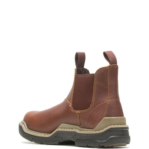 Wolverine Raider Durashocks Romeo W210116 Mens Brown Wide Leather Work