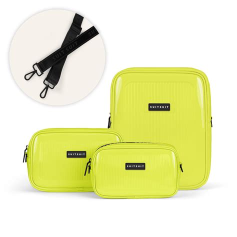 Expression Cyber Lime The Complete Beauty And Crossbody Set Suitsuit International