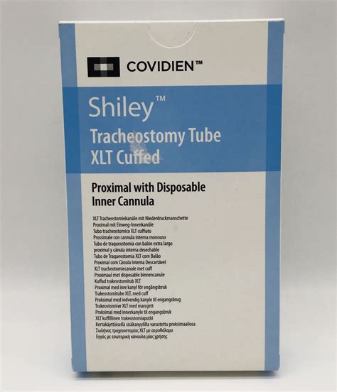 New Covidien 80xltcp Shiley Tracheostomy Tube Xlt Cuffed Disposables