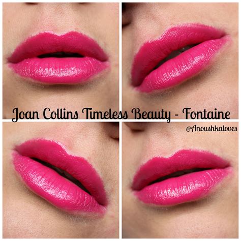 Joan Collins Timeless Beauty Lipstick In Fontaine Anoushka Loves