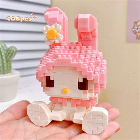 【⭐24h⭐building Block Mini Building Block Decoration Diy Cartoon Mini