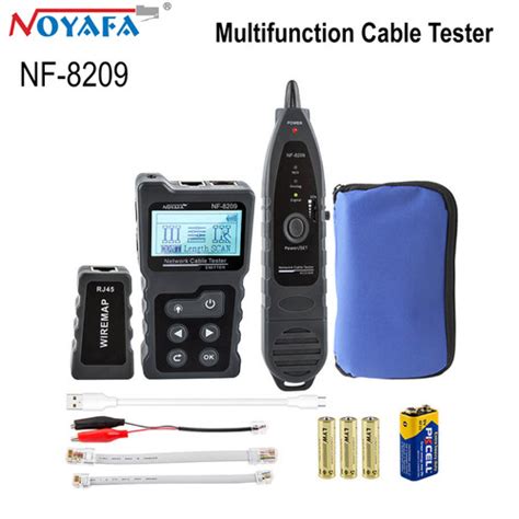 Jual Noyafa Nf 8209 Cable Tracker Lan Display Measure Tester Length