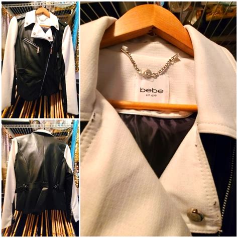 Bebe Jackets And Coats Bebe Motorcycle Jacket Poshmark