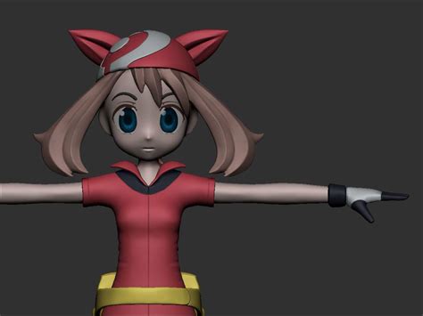 May Pokemon Trainer Zbrushcentral