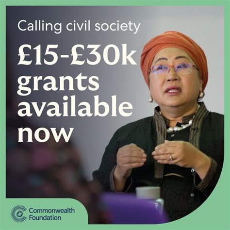 20242025 Commonwealth Foundation Grants Programme For Civil Society