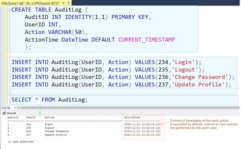 How To Use Currenttimestamp Function In Sql Server Sql Server Guides