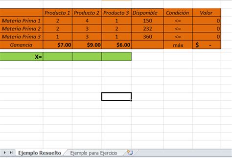Ejemplo Uso De Solver Página Web De Cronytech Ayuda De Excel Word