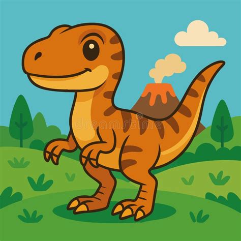 Velociraptor Clipart Easy