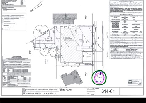 Plant Of The Subject Property Showing Position Of Tree 5 A Council Download Scientific Diagram