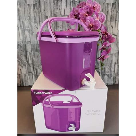 Red Purpleroyale Blue Water Wonder All Tupperware Rectangular Water