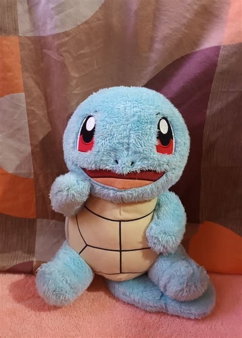 Pokemon Furry Squirtle Big Plush Hobbies And Toys Toys And Games On Carousell