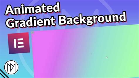 create animated gradient background with elementor and css dmmotionarts