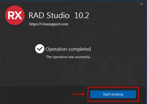 Hướng dẫn cài đặt Embarcadero RAD Studio Delphi IDE VinaSupport