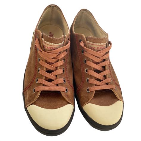 Levis Waxed Leather Sneakers Gem