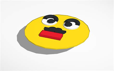 3d Design Angry Smile Tinkercad