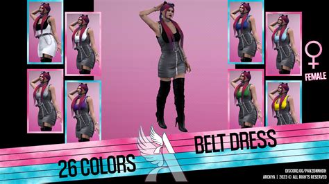Belt Dress Mp Female Textures Gta5