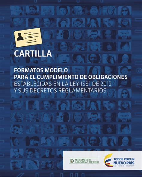 Pdf Cartilla Formatos Datos Personales Nov22 · GuÍa De Formatos Modelo Para El
