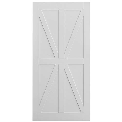 Wegate 36 In X 84 In White Primed Star Style Solid Core Wood Interior