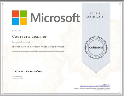 Azurecloudservices Microsoftazure Cloudcomputing Courseracompletion Techeducation
