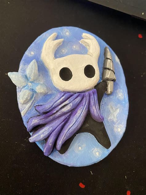 Made A Lil Clay Ghost R Hollowknight