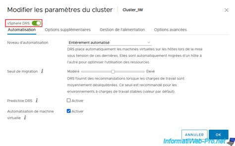 Enable Vsphere Drs On A Cluster To Automate Resource Management In A Vmware Vsphere 67