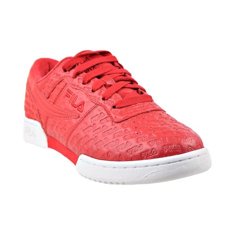 Fila Original Fitness Small Logos Mens Shoes Size 105 Color Red