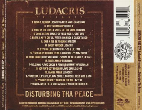 Mundo Dos Encartes World Of Booklets Ludacris And Dtp Ludacris