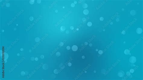 Caribbean Blue Resonant Blue Swimmer And Mitchell Blue Bokeh Gradient Background Loop Motion