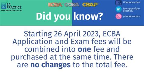 The Ba Practice On Linkedin Ecba Exam Application Enrol