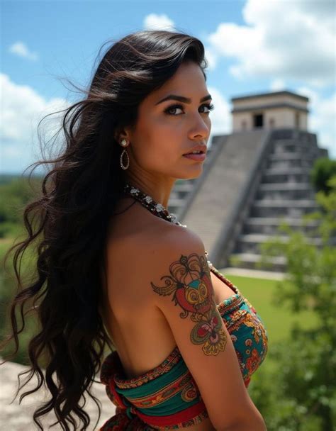 Embrace The Beauty Yucatans Majestic Mayan Woman