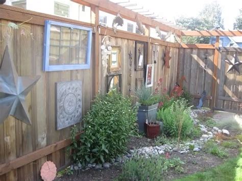 Fence Decor Thatll Make Your Yard Look Lovely