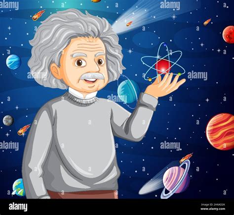 Albert Einstein Theoretical Physicist Portrait Stock Vector Images Alamy