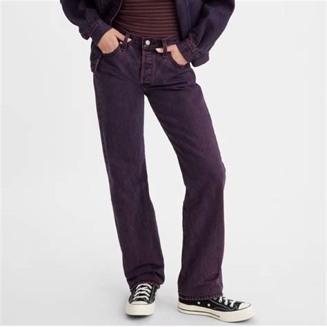 Levis Jeans Levis Premium 5 90s Womens Colored Denim Jeans In