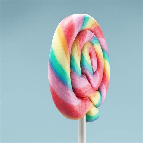 3d Model Lolly Lollipop Lick Stick Vr Ar Low Poly Cgtrader