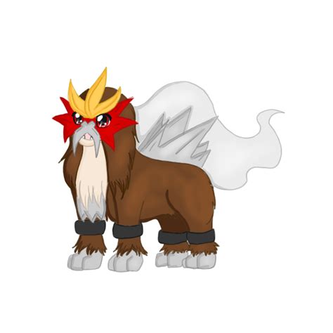 Entei Chibi By Woofmewmew On Deviantart